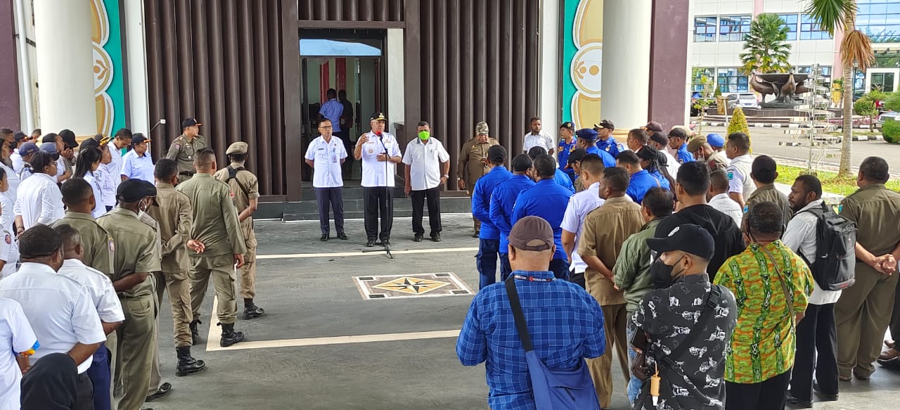 Gubernur Waterpauw Evaluasi Kinerja Satpol PP Papua Barat - Papua Deadline Gubernur Waterpauw Evaluasi Kinerja Satpol PP Papua Barat - Papua Deadline
